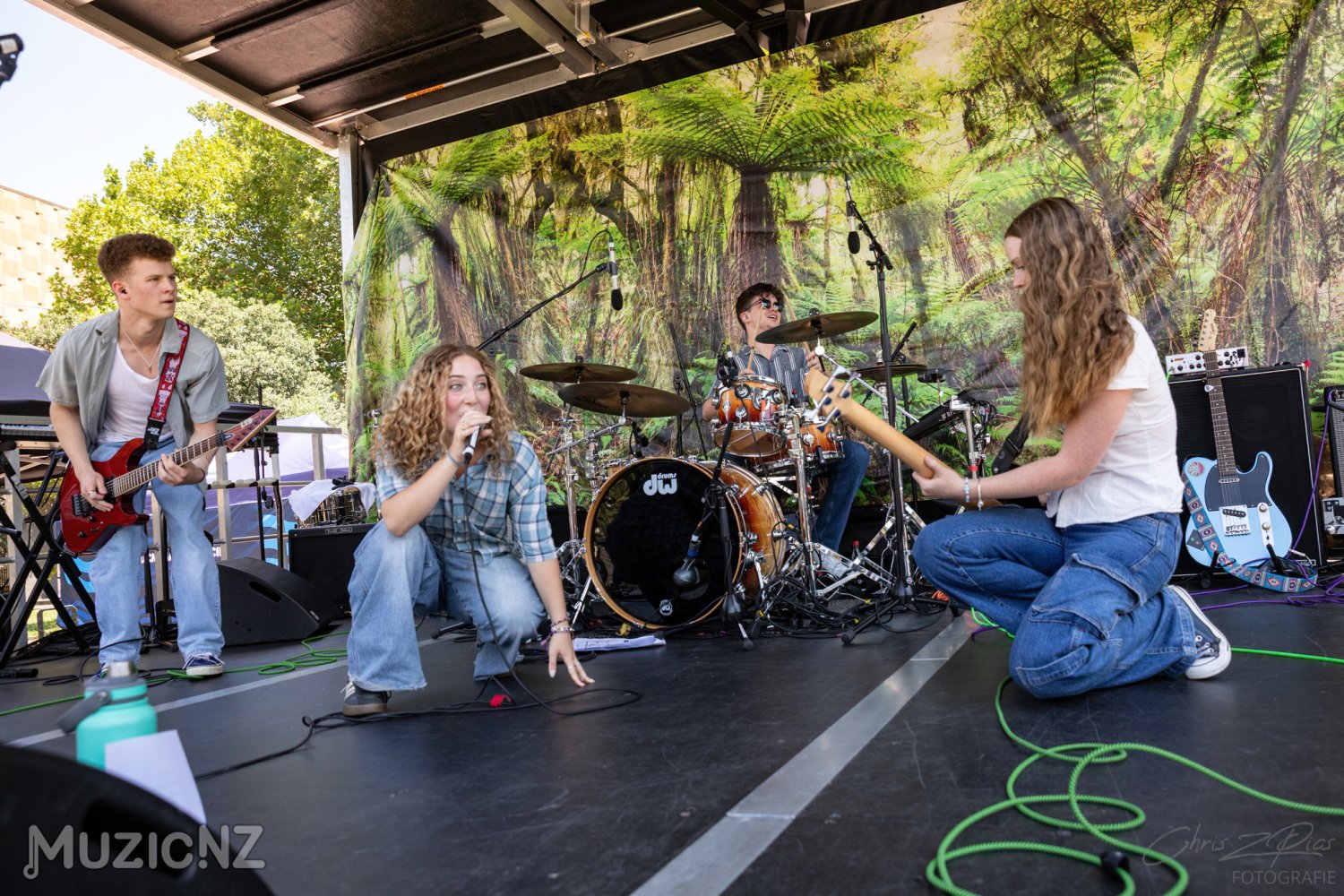 Fan Club @ Music in Parks, Aotea Square, Auckland – 18/01/2025 – Muzic.NZ