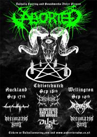 Aborted – TerrorVision NZ Tour Akld/Chch/Wgtn – Muzic.NZ