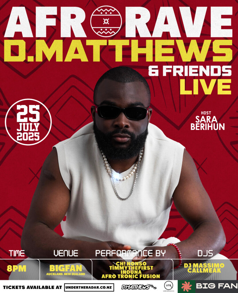 D.Matthews Brings Afro Rave To Auckland – Muzic.NZ