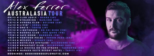 Alex Ferrer Australasia Tour 2020 – Muzic.NZ