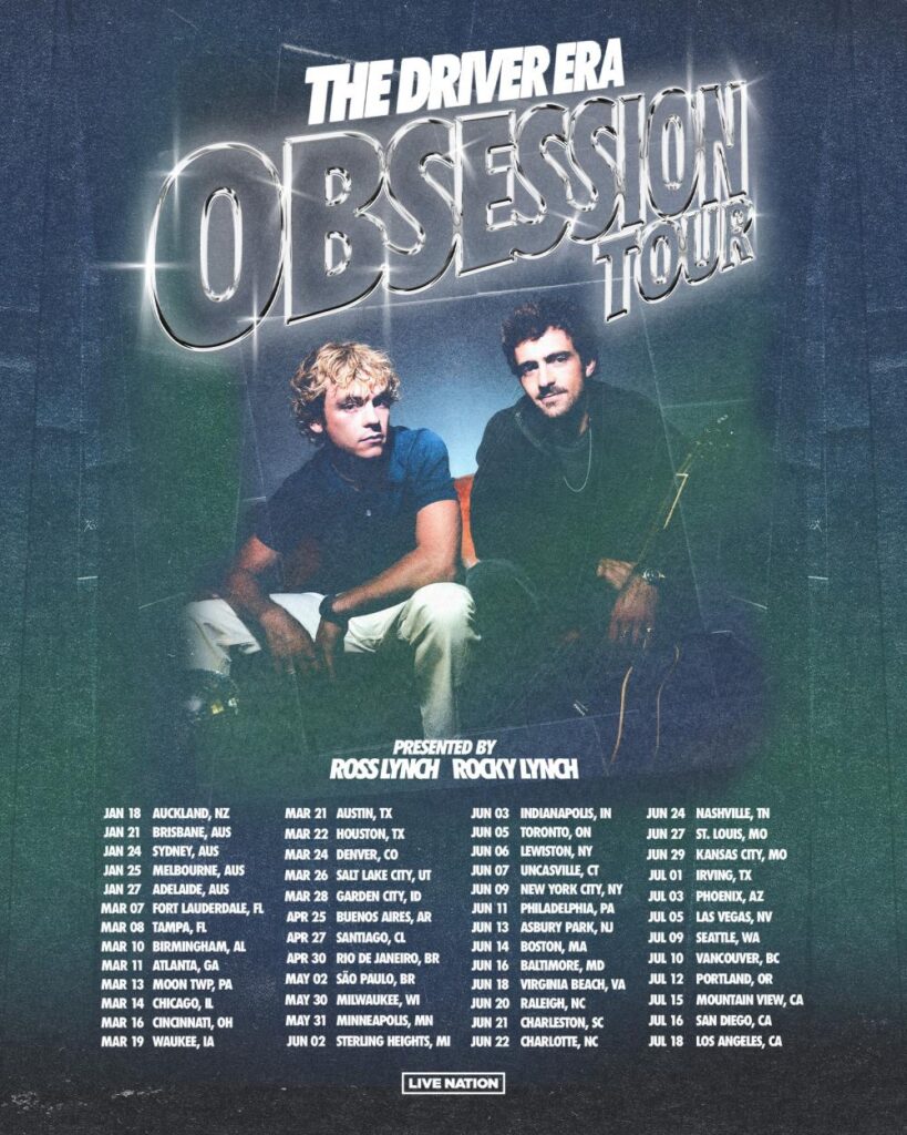 Alternative rock duo The Driver Era announces their highly anticipated ...