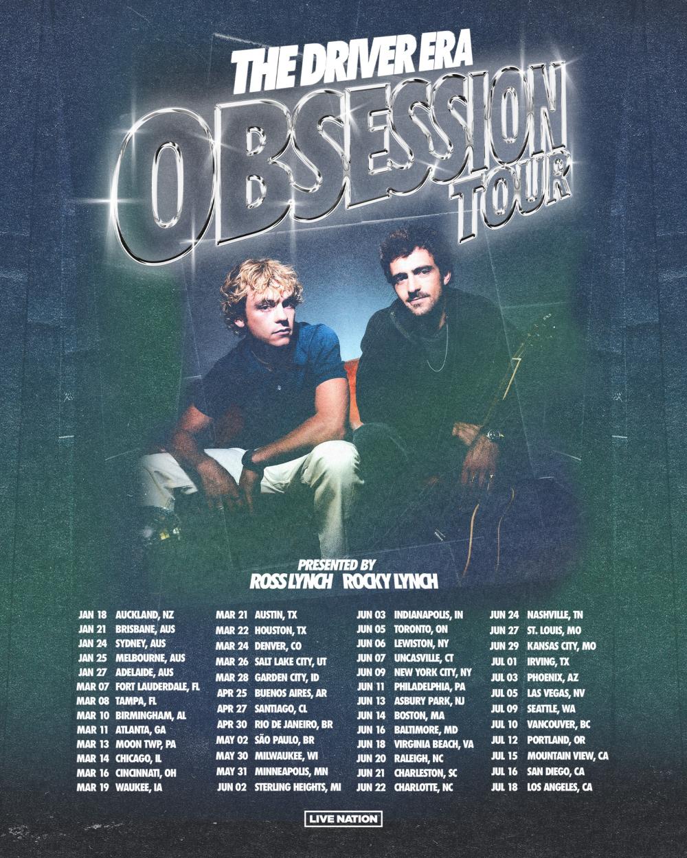 The driver era tour dates - Viajessindestino.com