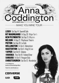 Anna Coddington Make You Mine new single and tour – Muzic.NZ