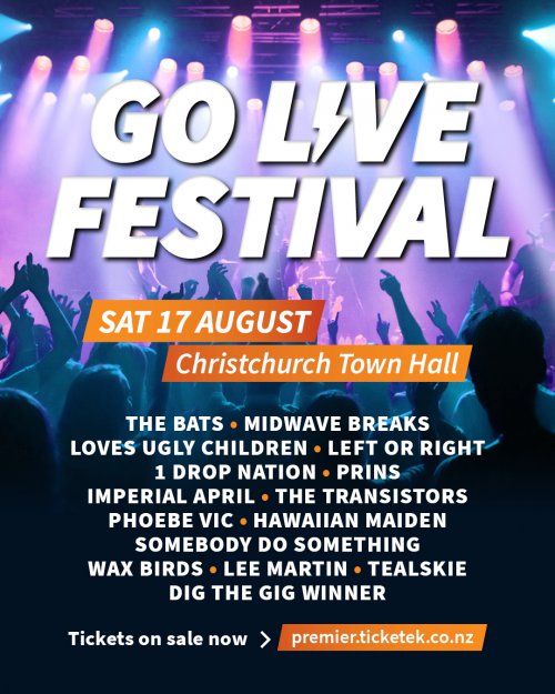 Announcing Go Live Festival 2024 – Muzic.NZ
