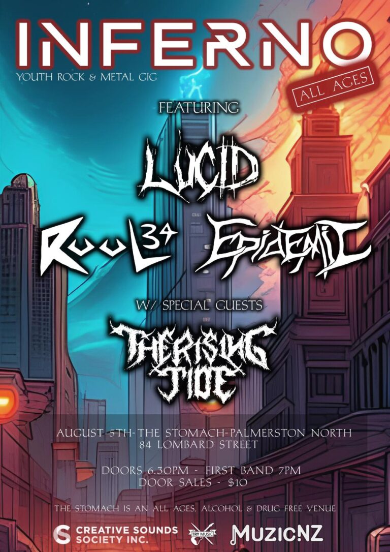 Announcing Manawatu All Ages Event of the Year – Muzic.NZ