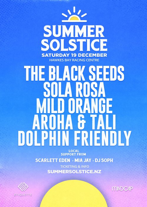 Announcing Summer Solstice 2020 – Muzic.NZ
