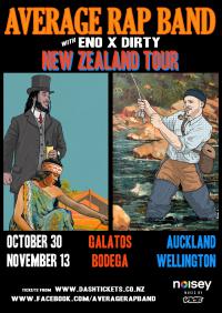Average Rap Band New Zealand Tour – Muzic.NZ