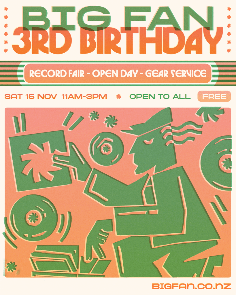 Big Fan Celebrates 3rd Birthday – Muzic.NZ