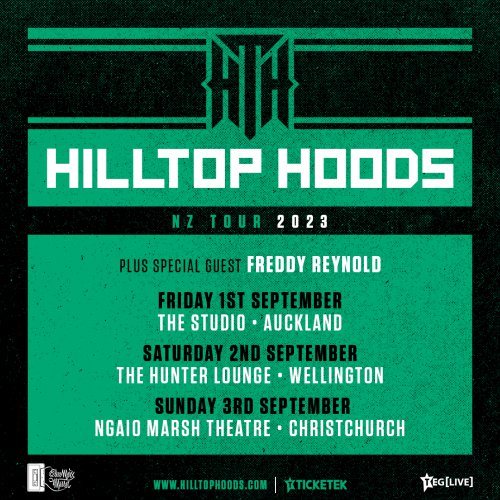 Blue Max Music and TEG Live Presents Hilltop Hoods – Muzic.NZ