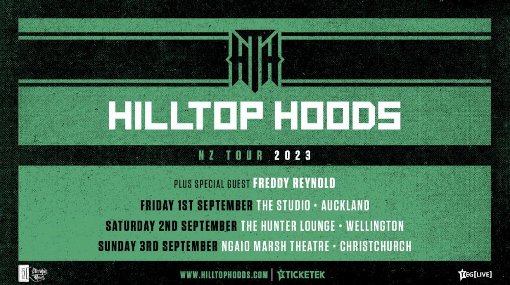 Blue Max Music and TEG Live Presents Hilltop Hoods – Muzic.NZ