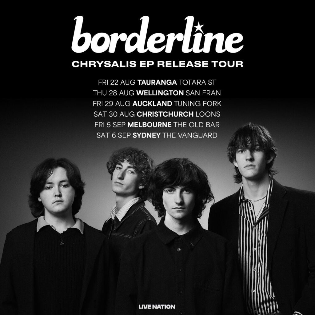 Borderline Announce ‘Chrysalis’ EP Release Tour – Muzic.NZ