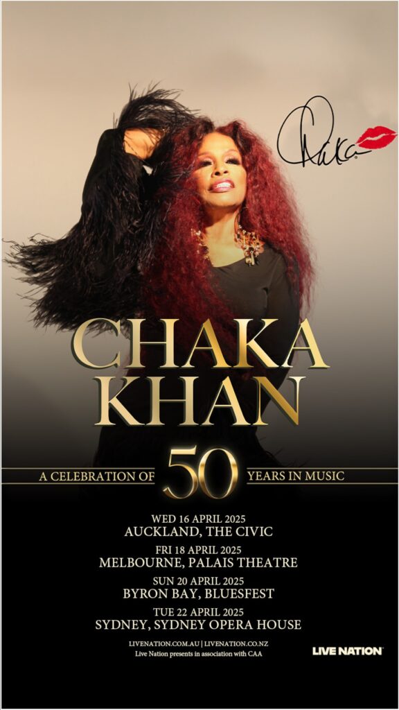 Pop icon Chaka Khan announces New Zealand headline show this April ...