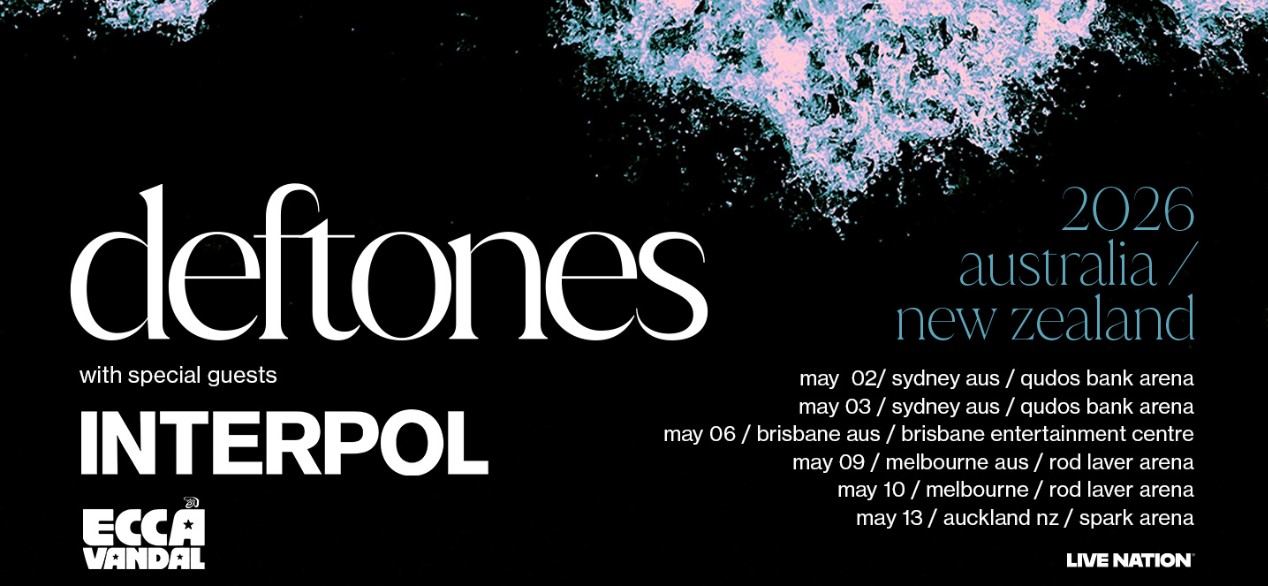 Deftones Return to NZ In May 2026 – Muzic.NZ