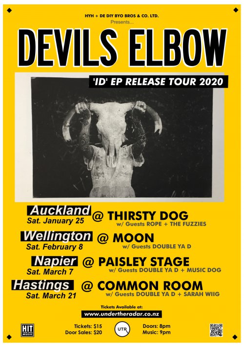 Devils Elbow Release New EP ‘ID’ and Announce Tour Dates – Muzic.NZ