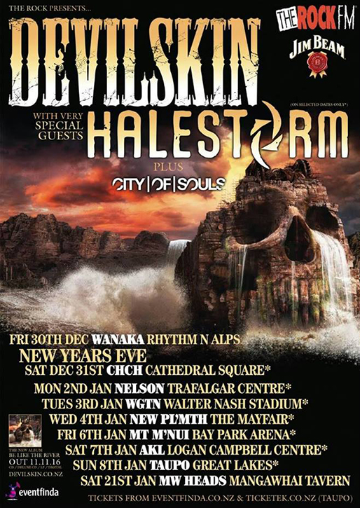 Devilskin and Halestorm Rock NZ Audiences this Summer – Muzic.NZ