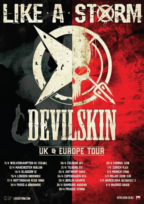 Devilskin release their third studio album, ‘Red’, and celebrate with ...