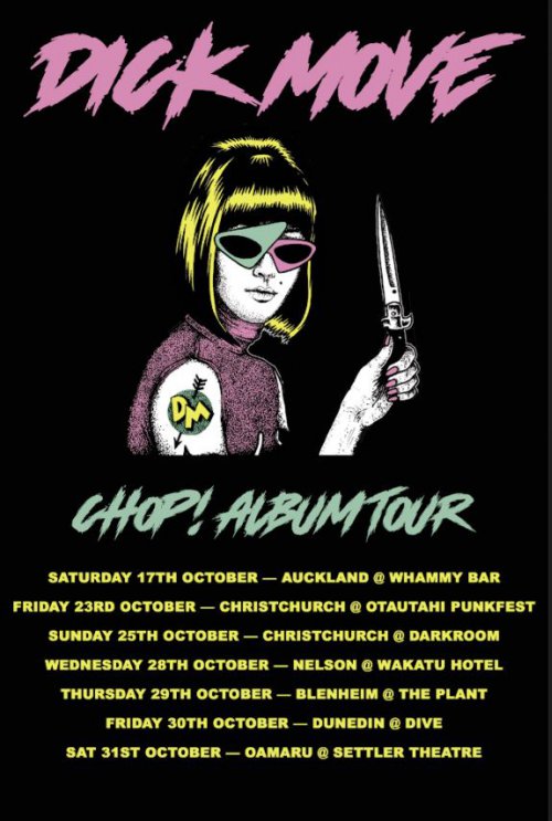 Dick Move Release Debut Album ‘Chop!’ – Muzic.NZ