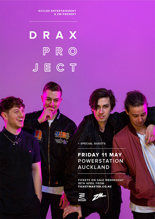 Drax Project announces Auckland Powerstation concert – Muzic.NZ