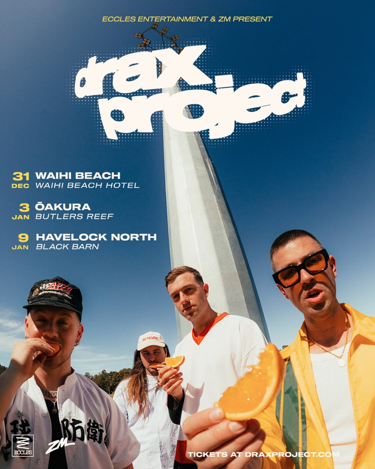 Drax Project Announce NZ Summer Shows – Muzic.NZ