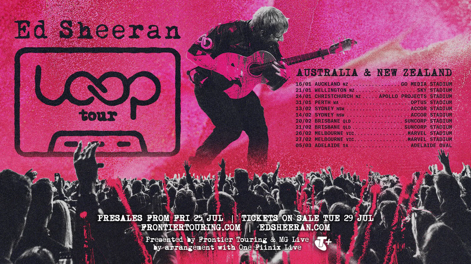 Ed Sheeran Returns To New Zealand – Muzic.NZ