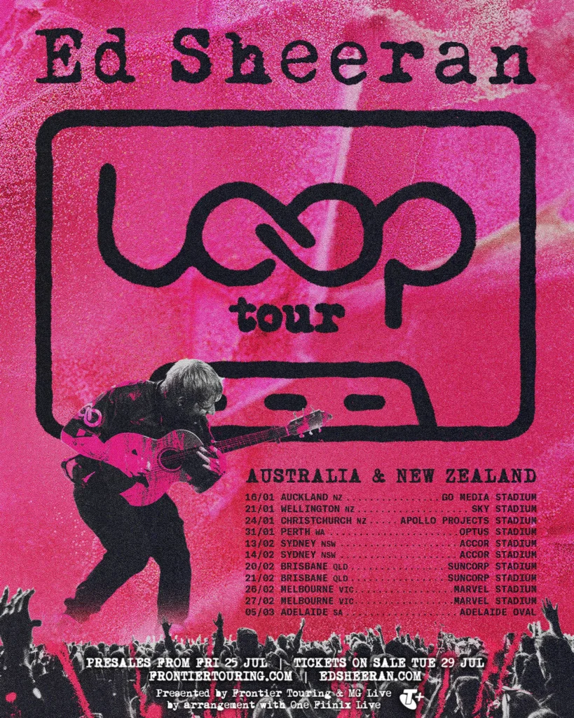 Ed Sheeran Returns To New Zealand – Muzic.NZ