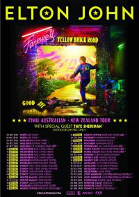 Elton John’s Farewell Yellow Brick Road Tour Reschedules Mt Smart ...