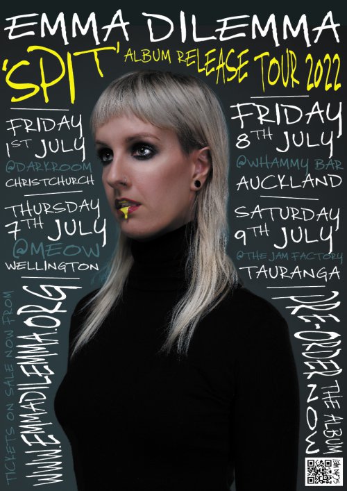 Emma Dilemma – Tour starts and debut album out this Friday – Muzic.NZ