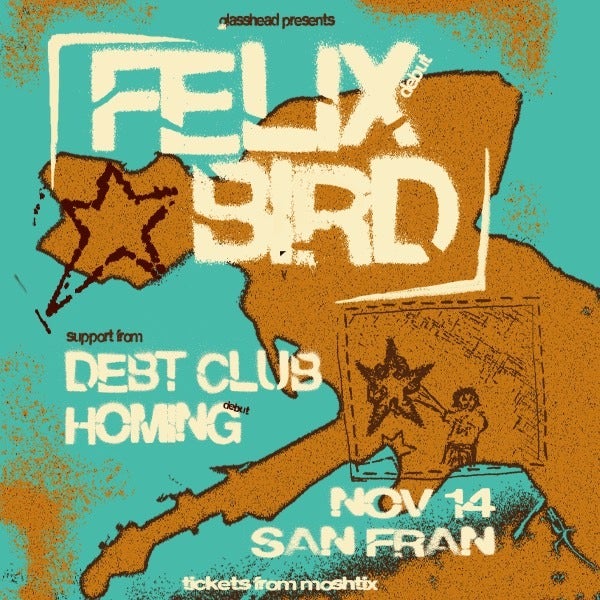 Upcoming Wellington Artist Felix Bird Debuts at San Fran This November ...