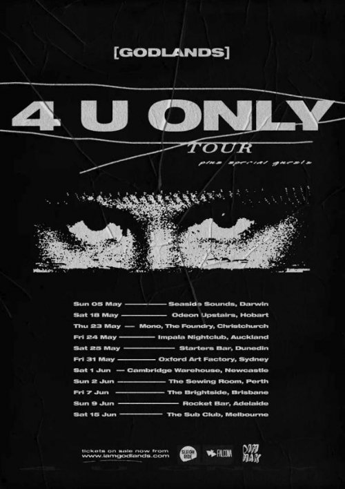 Godlands Announces Biggest Tour Yet For ‘4 U Only’ Tour – Muzic.NZ