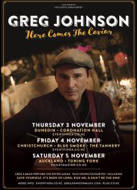 Greg Johnson – Here Comes The Caviar classic album tour – Muzic.NZ