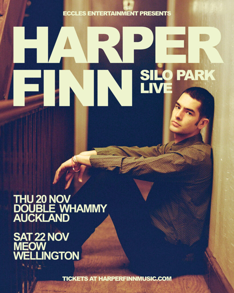 Harper Finn Announces Silo Park Live Album Release Shows in Auckland ...