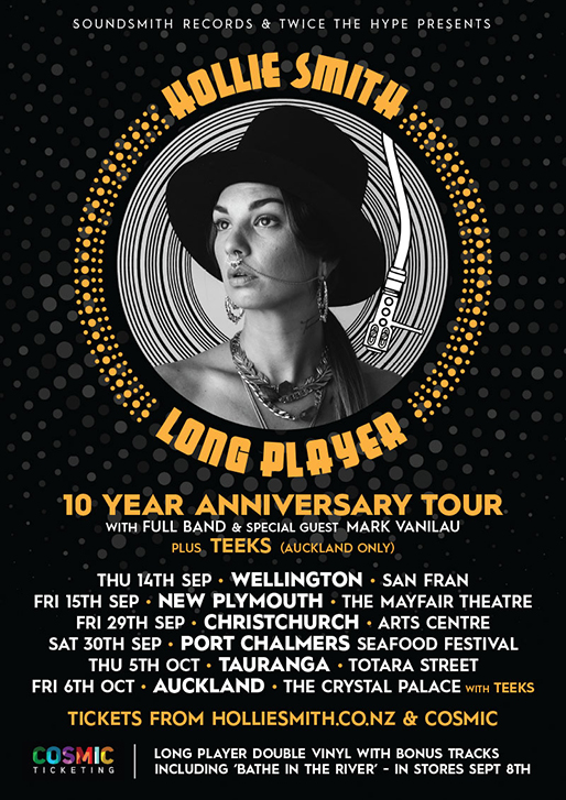Hollie Smith Announces Long Player 10th Anniversary Tour – Muzic.NZ