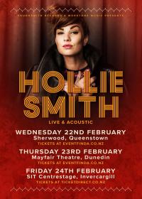 Hollie Smith announces three South Island shows – Muzic.NZ