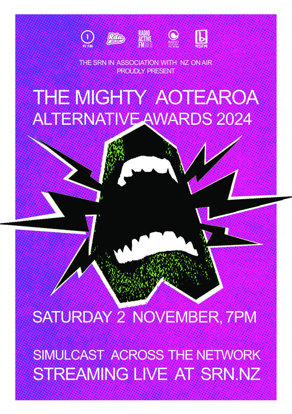 Introducing: The Mighty Aotearoa Alternative Awards 2024 – Muzic.NZ