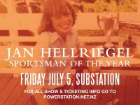 Jan Hellriegel Announces ‘Sportsman of the Year’ performance at Substation – Muzic.NZ
