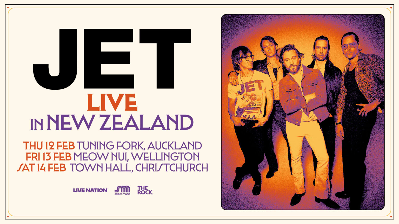 Jet expands New Zealand February 2026 Tour with Two New Shows Added ...