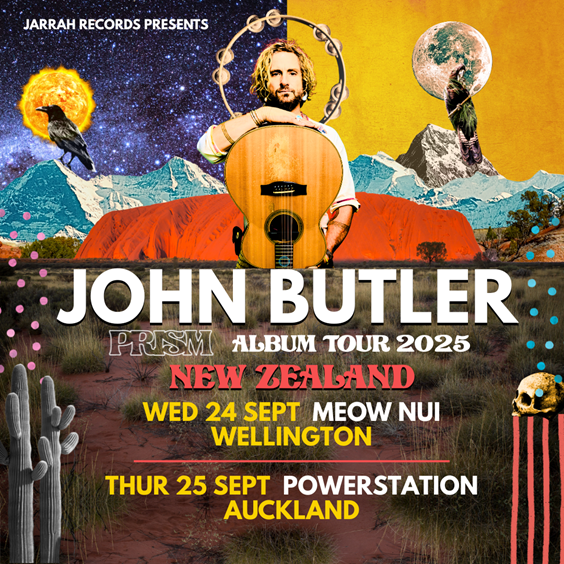 John Butler Announces Two NZ Dates – Muzic.NZ