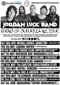 Jordan Luck Band Announces Debut Album & Nationwide Tour – Muzic.NZ