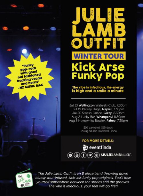 Julie Lamb Outfit – Winter Tour – Muzic.NZ