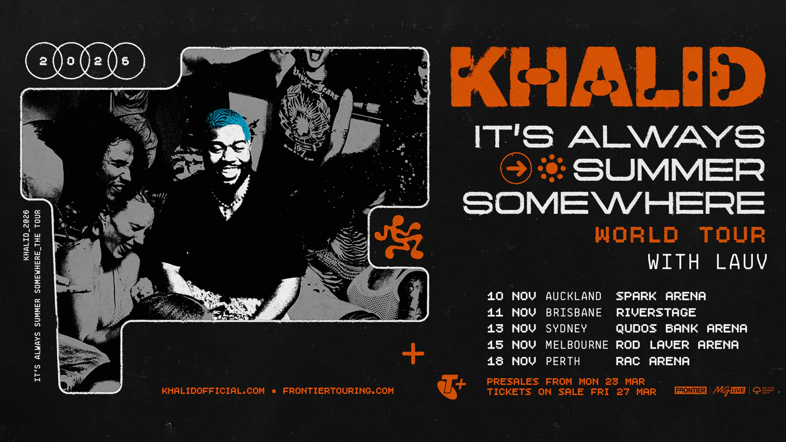 Khalid Returning to NZ For ‘It’s Always Summer Somewhere’ Tour – Muzic.NZ
