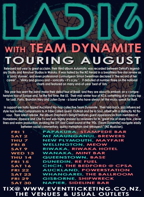 Ladi6 Announces National Tour Of New Zealand with Team Dynamite – Muzic.NZ