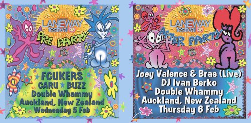 Laneway Festival NZ Announces 2025 Pre and After Parties – Muzic.NZ