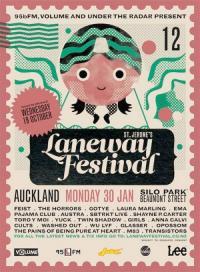 Laneway Festival Timetable – Muzic.NZ