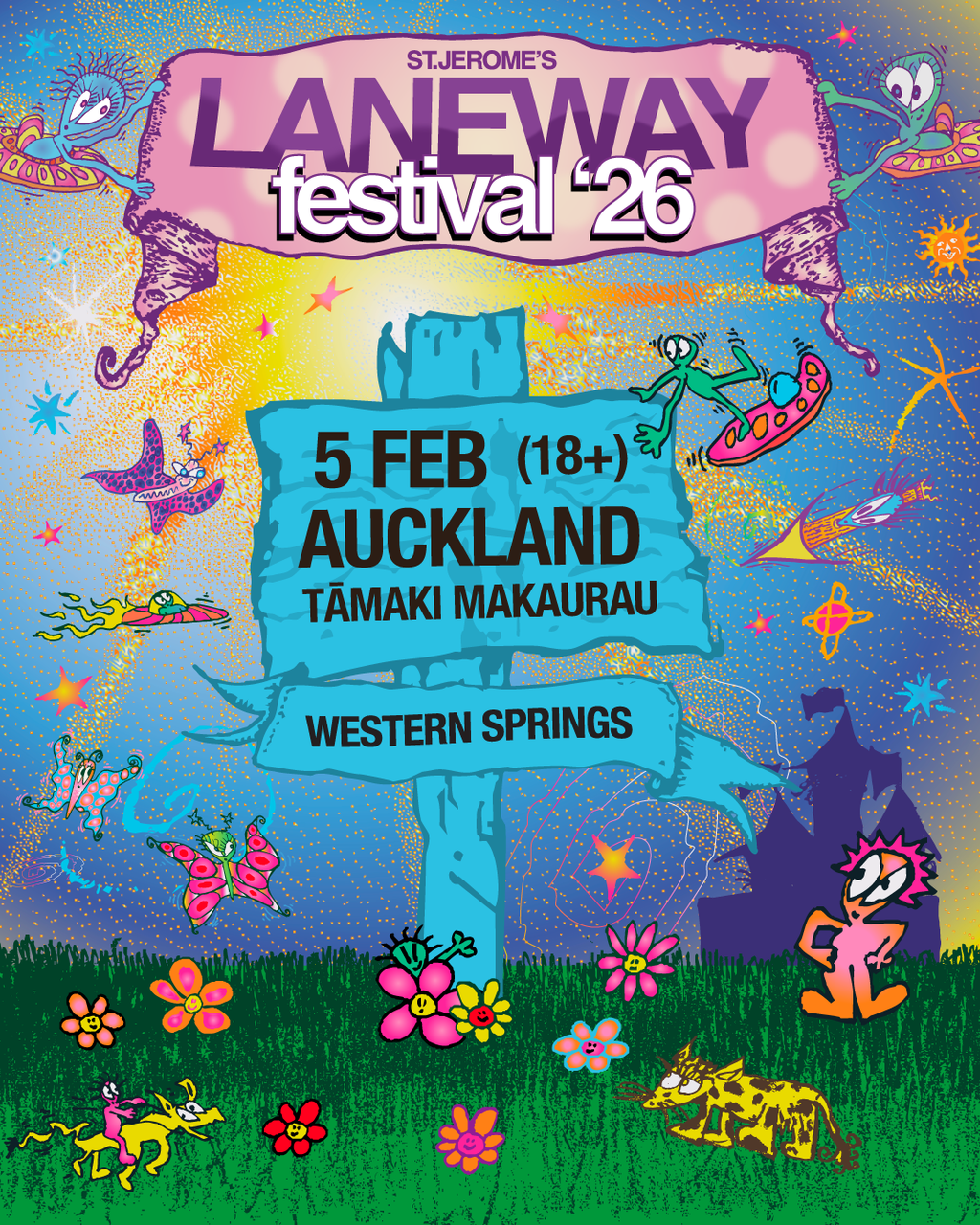 Laneway Festival NZ Reveals 2026 Date & Location – Muzic.NZ