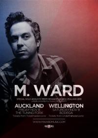 M. Ward special solo acoustic performances in NZ this November – Muzic.NZ