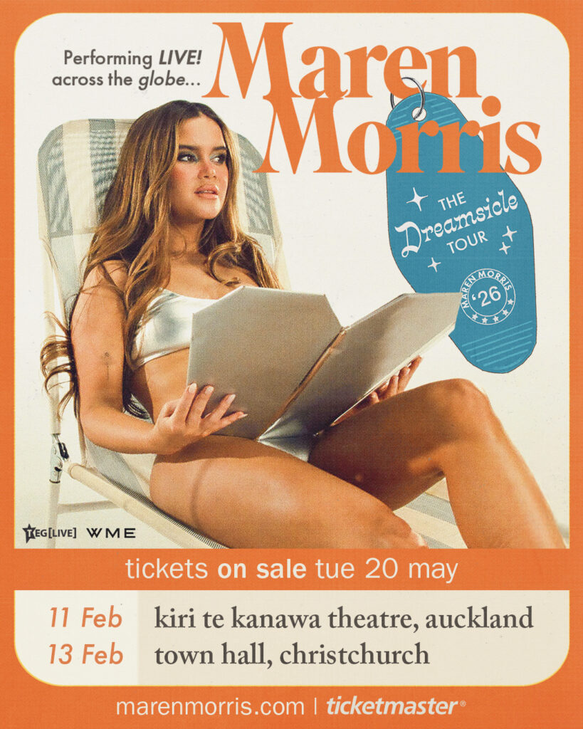 Jack Gray Announced as Support for Maren Morris’ 2026 New Zealand Tour – Muzic.NZ