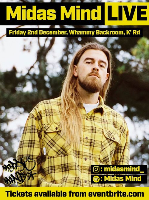 Midas Mind delivers his debut EP ‘Coming Up’ ahead of his live Auckland performance – Muzic.NZ