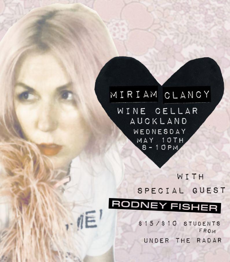 Miriam Clancy performs pop-up show at The Wine Cellar Wednesday 10 May ...