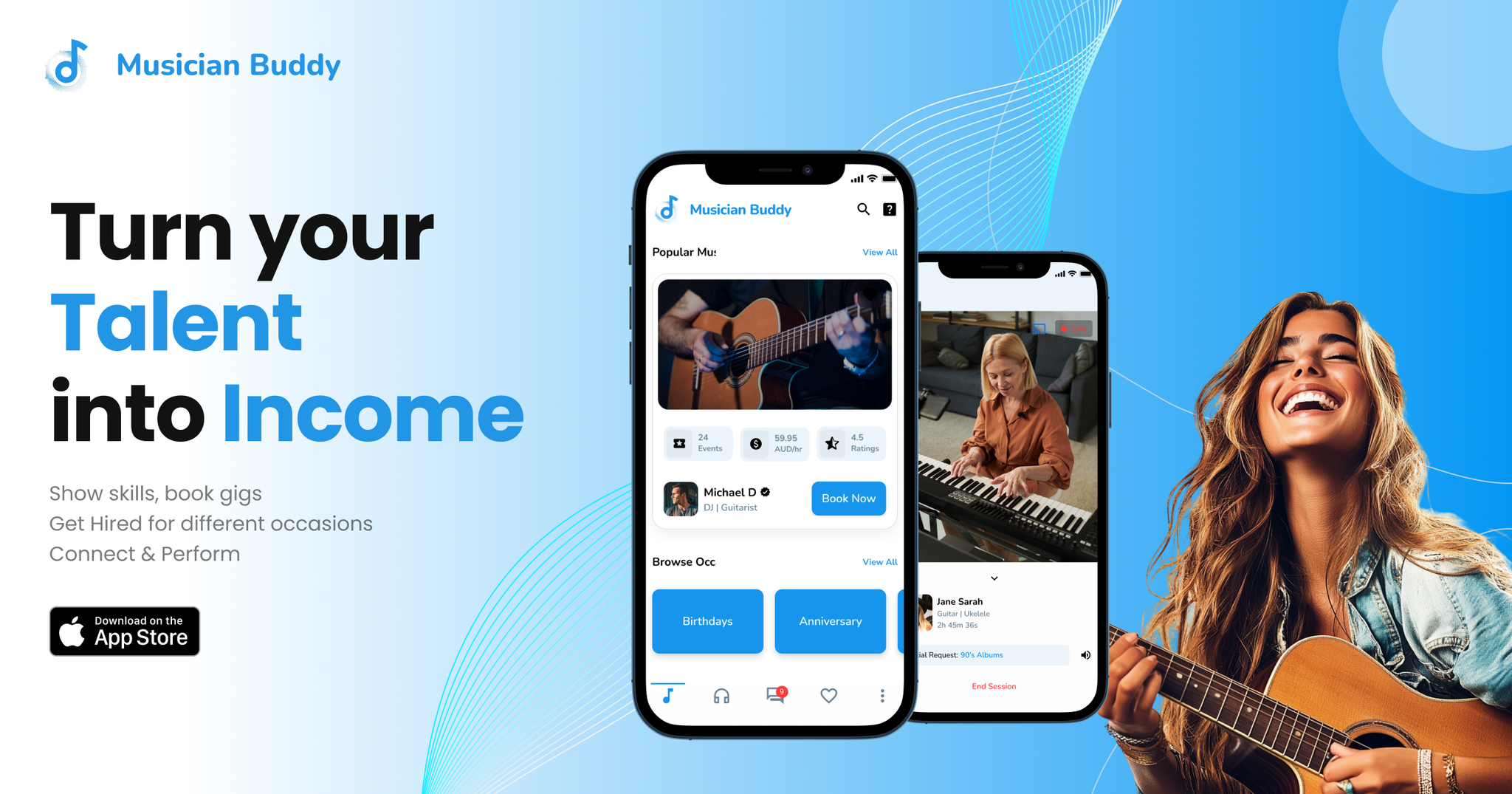 Introducing Musician Buddy: The App Helping Musicians Earn More Through Personalized Live Gigs ...