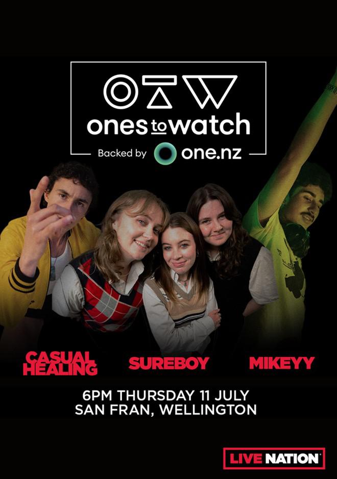 One NZ And Live Nation’s Ones To Watch Showcase In Wellington – Muzic.NZ